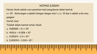 Angka Penting, Faktor pengali dan Notasi Ilmiah.pptx