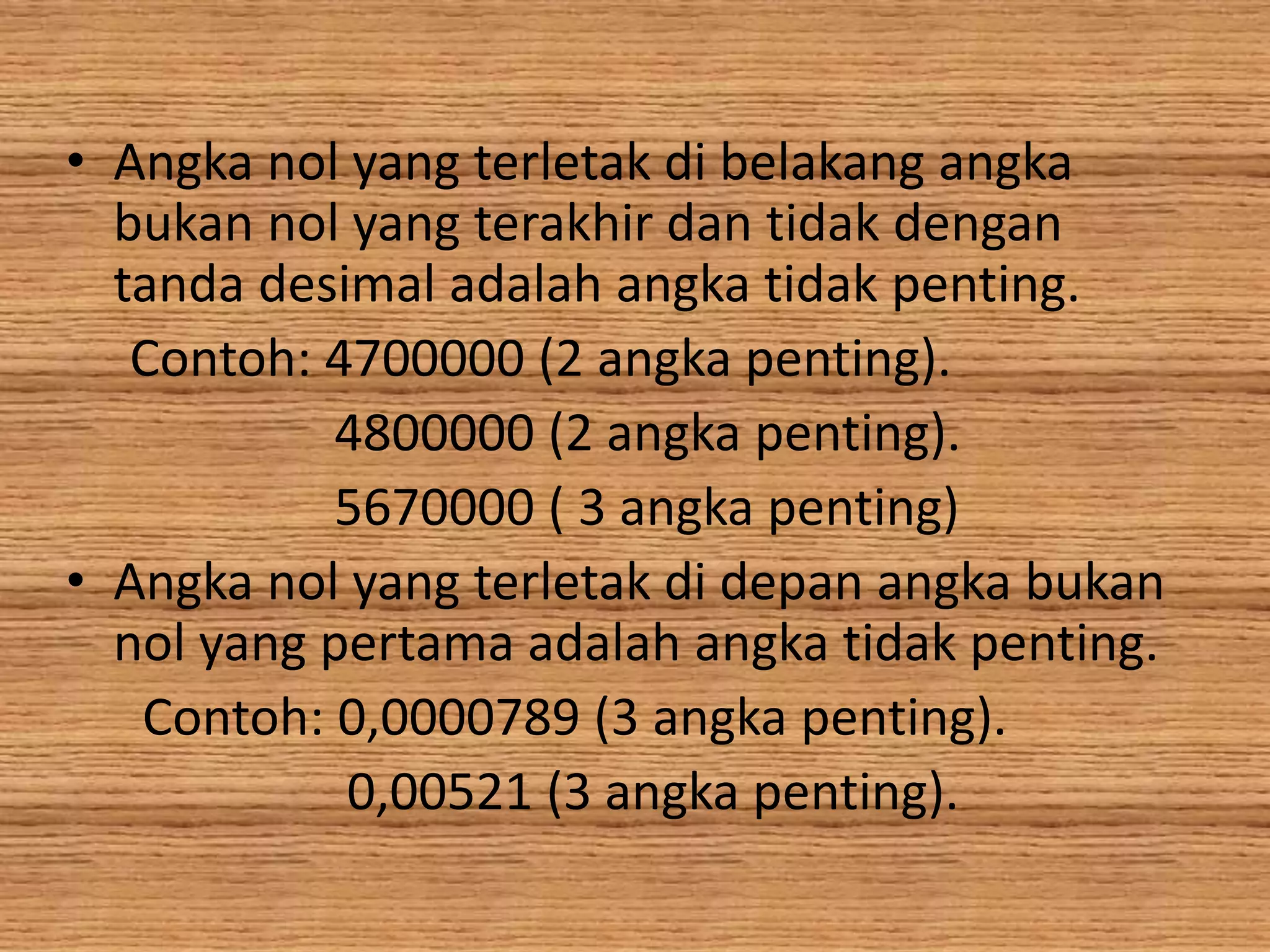 Angka penting | PPTX