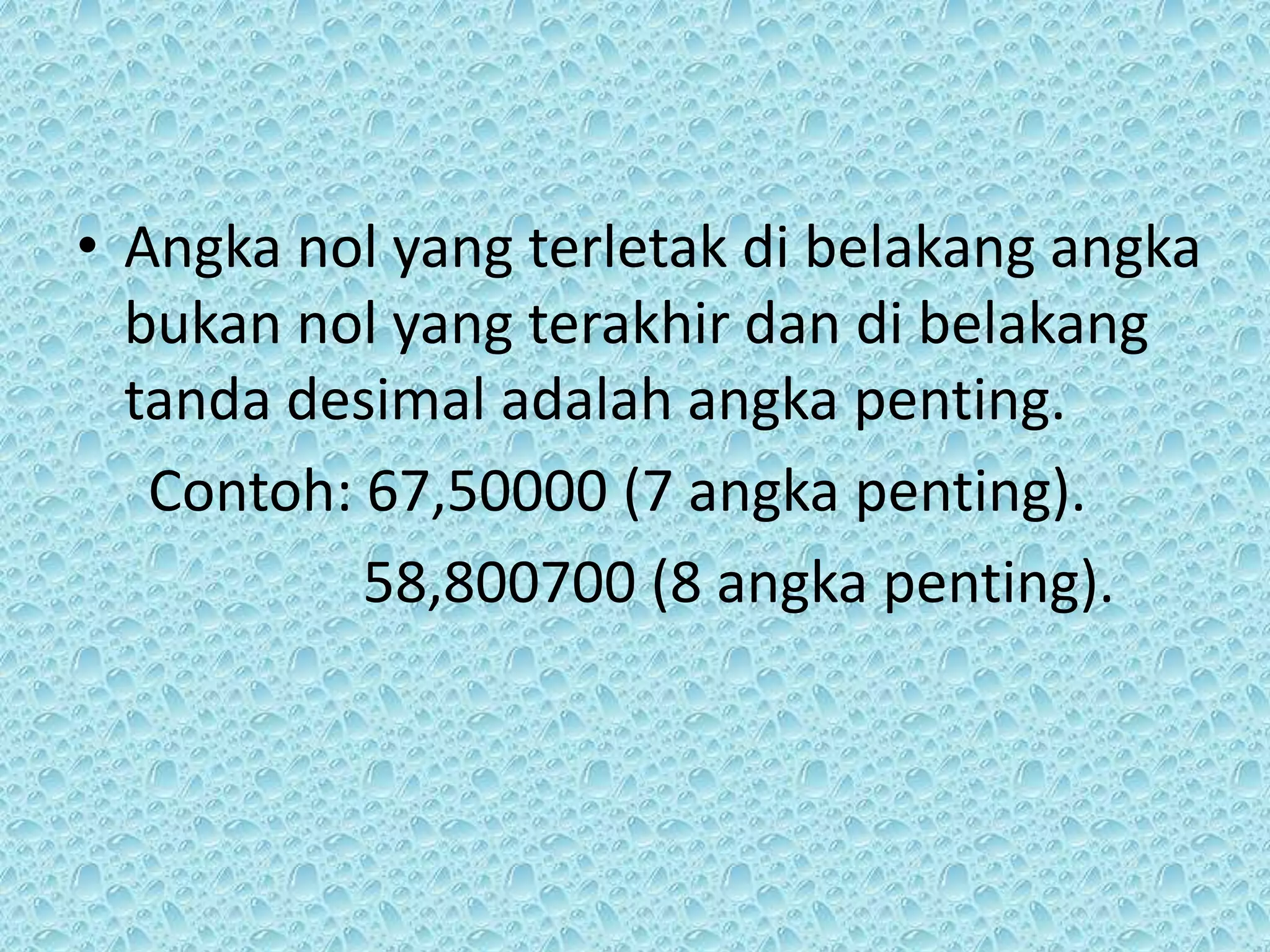 Angka penting | PPTX