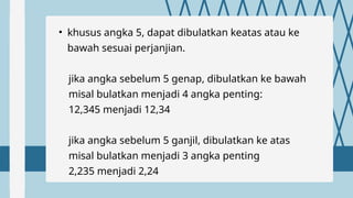 angka penting dan notasi ilmiah kelas 10 SMA | PPTX