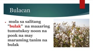 Ang Kasaysayan ng mga Lalawigan at Rehiyon | PPTX