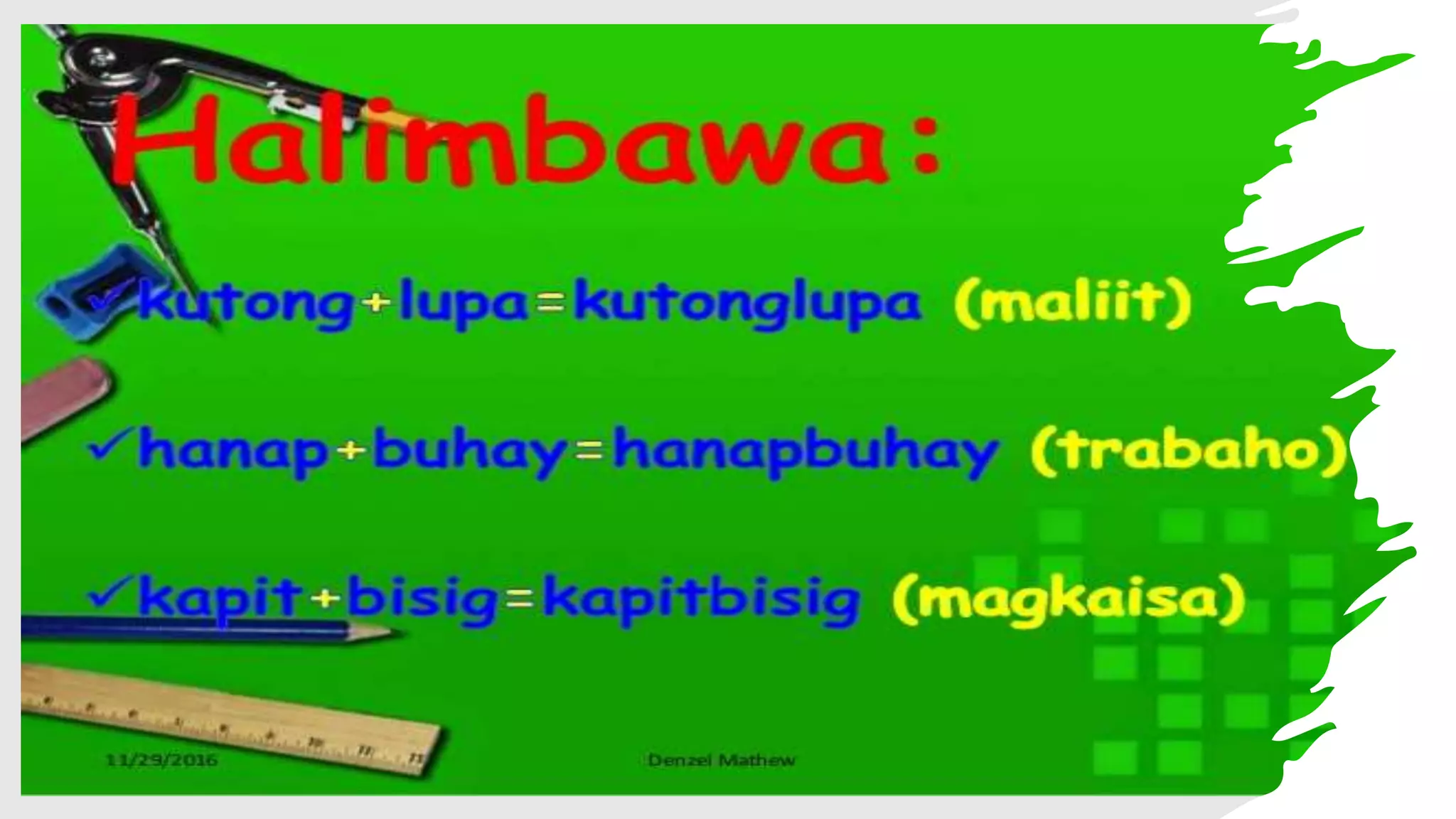 Ang Kayarian ng Pangngalan | PPTX