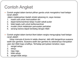 Angket | PPTX