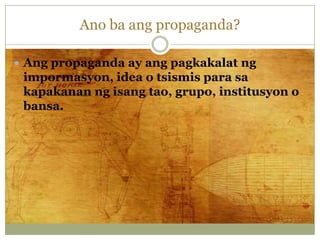 Ang kilusang propaganda | PPTX