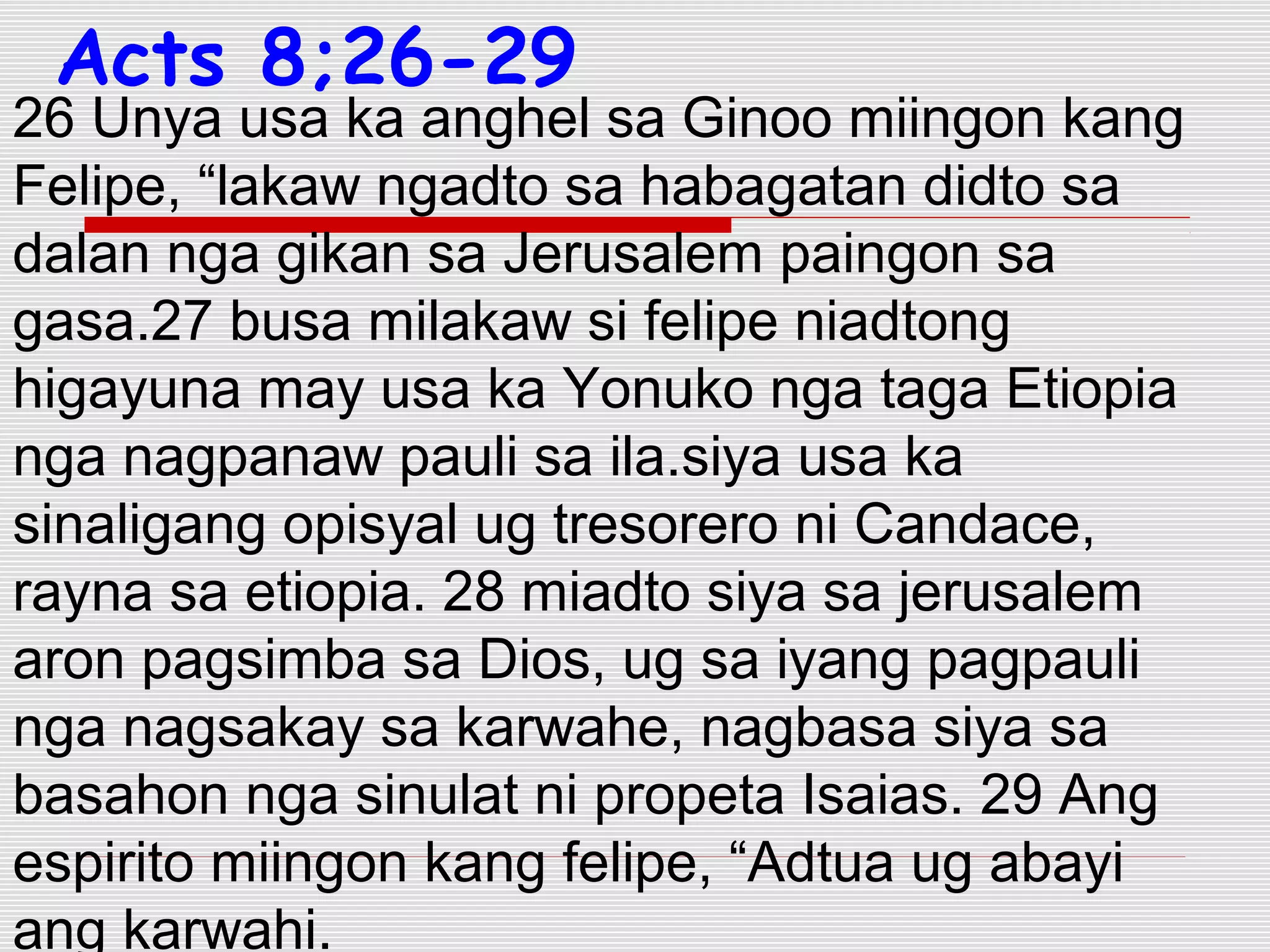 Ang kinabuhi sa Yunuko | PPT