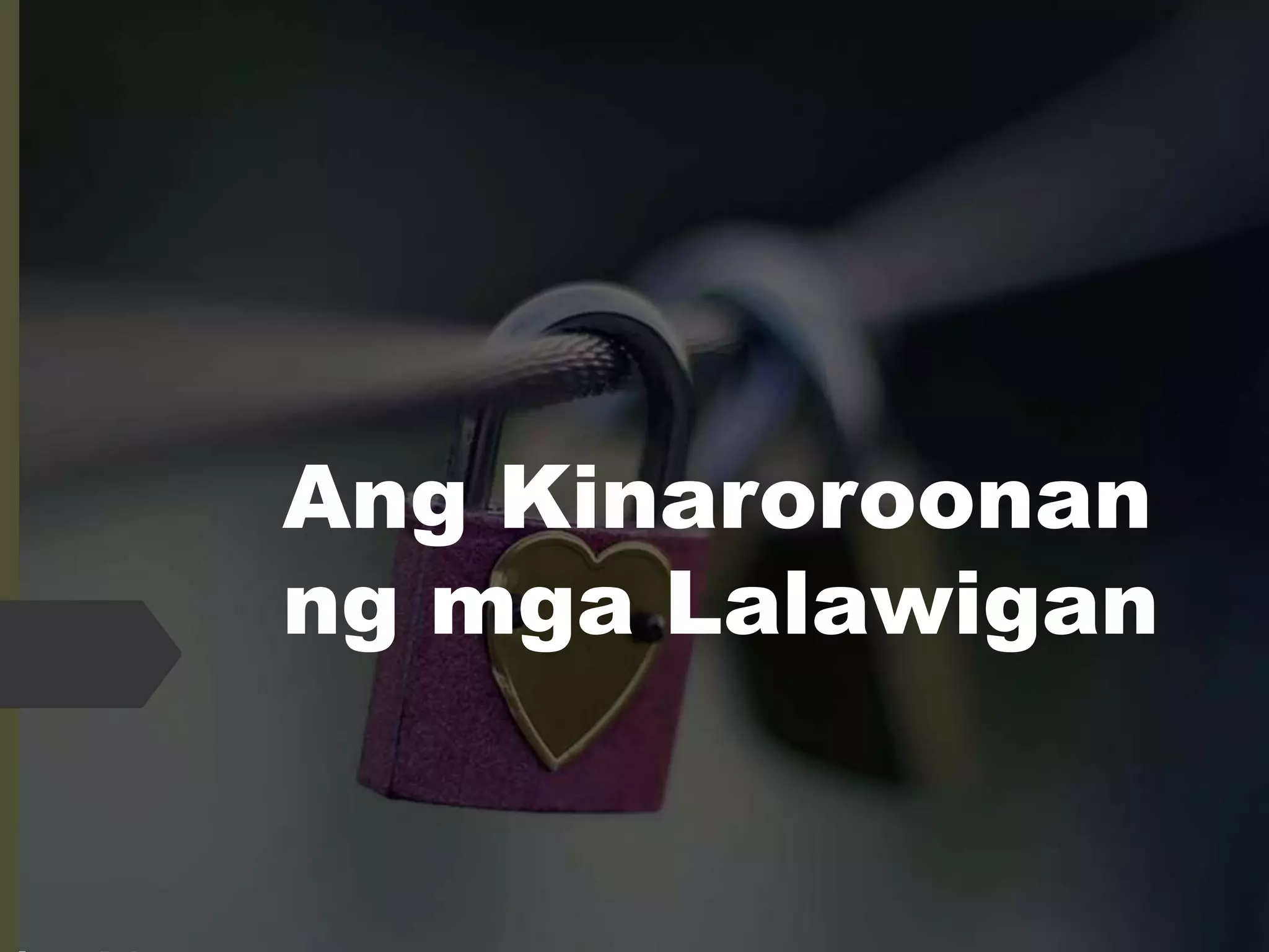Ang Kinaroroonan ng mga Lalawigan | PPT
