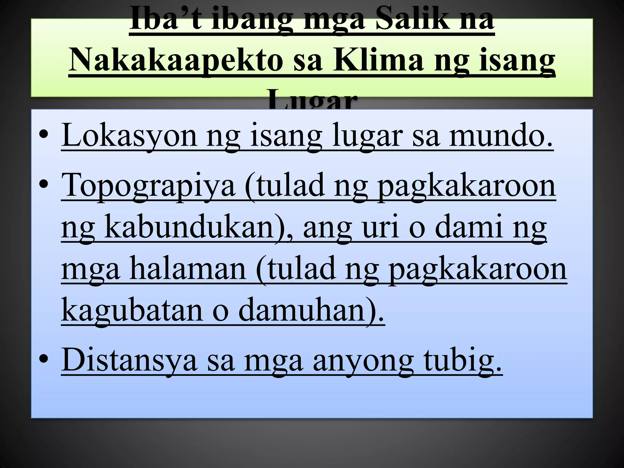 ANG KLIMA SA ASYA.pptx