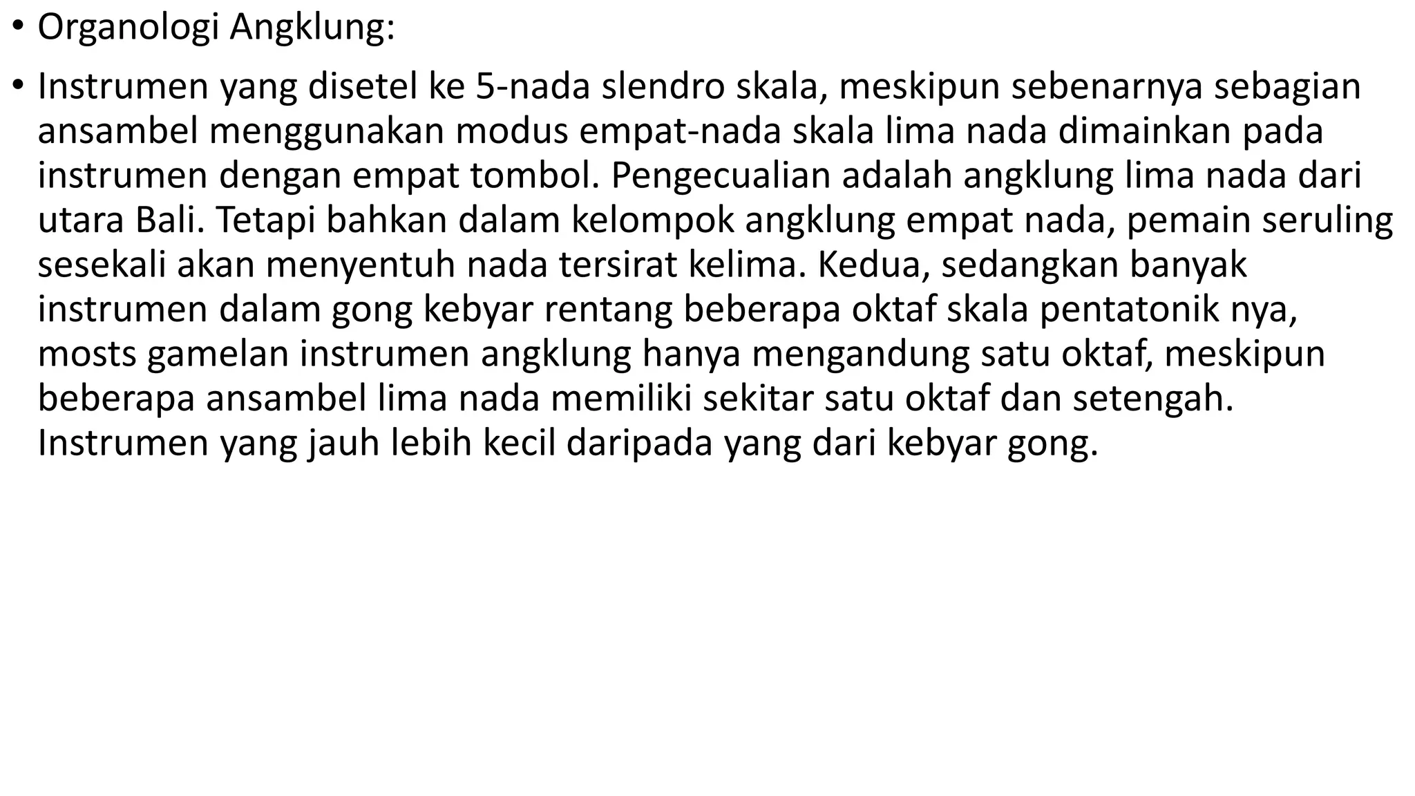Alat Musik Angklung merupakan kesenian Indonesia | PPTX