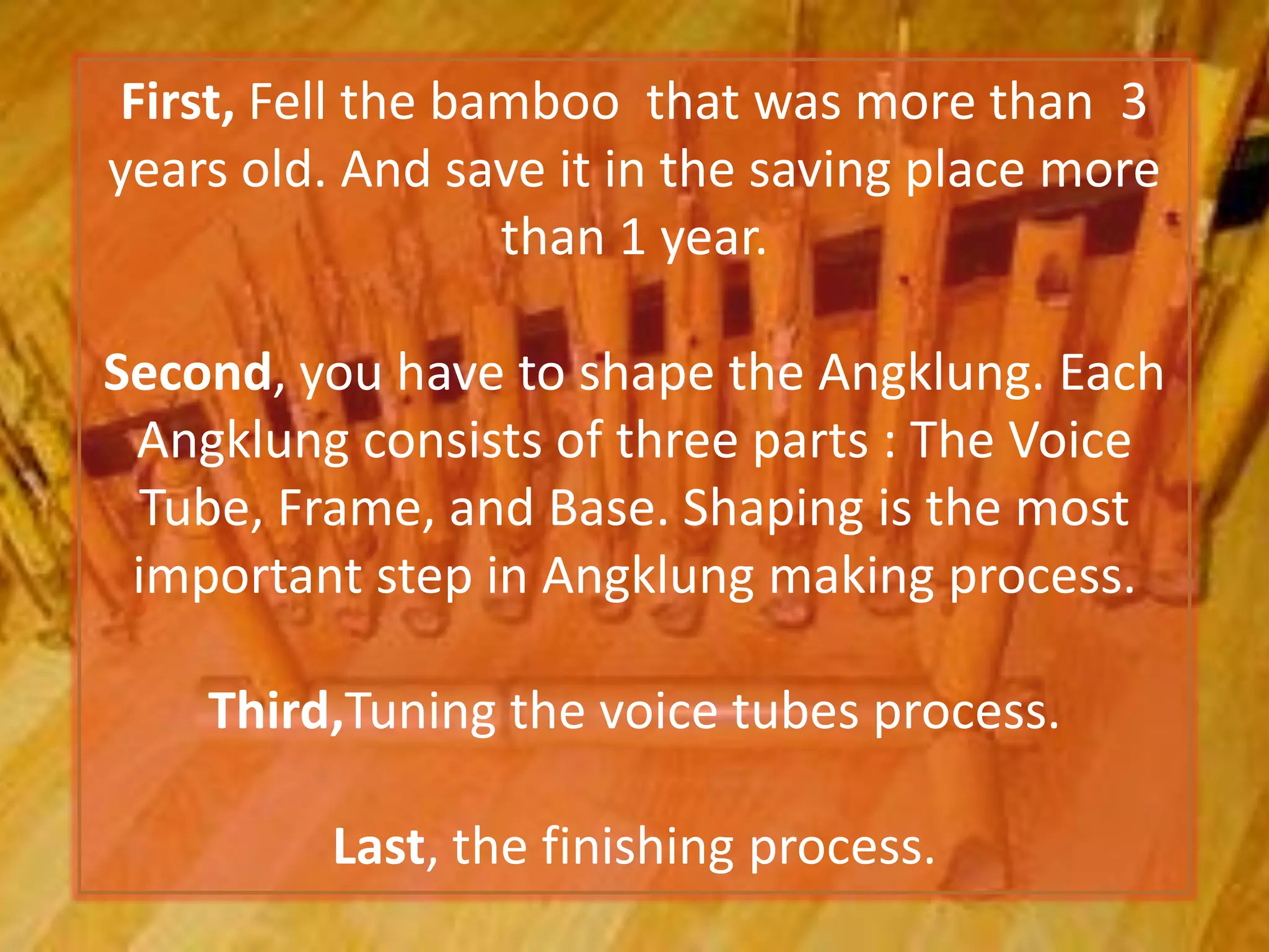 Angklung is the music instrument | PPTX