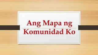 Ang Komunidad Ko | PPT