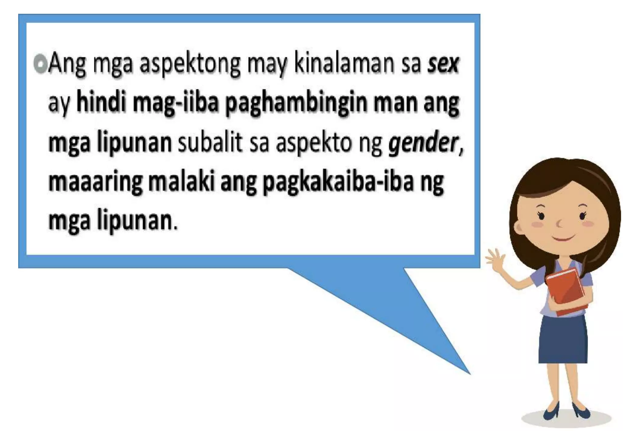 Ang konsepto ng kasarian at seks | PPTX