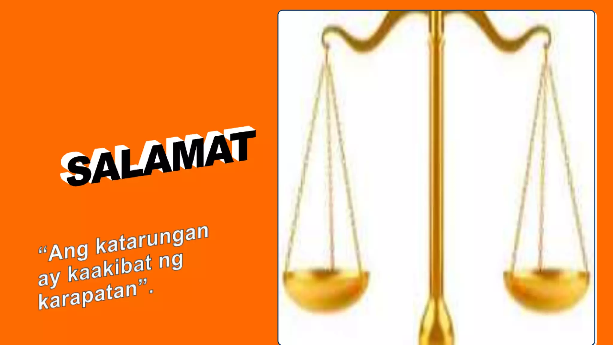 Ang konsepto ng katarungan | PPTX