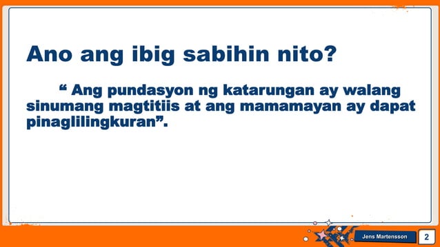 Ang konsepto ng katarungan | PPT