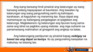 Ang konsepto ng katarungan | PPTX