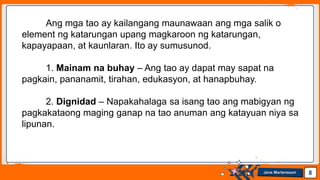 Ang konsepto ng katarungan | PPTX