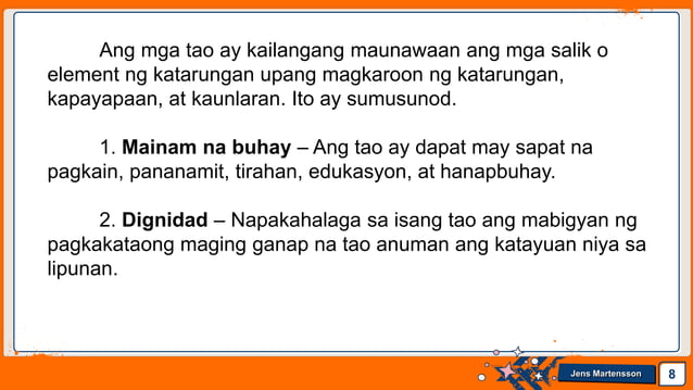 Ang konsepto ng katarungan | PPT