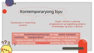 Ang konsepto ng kontemporaryong isyu.pptx