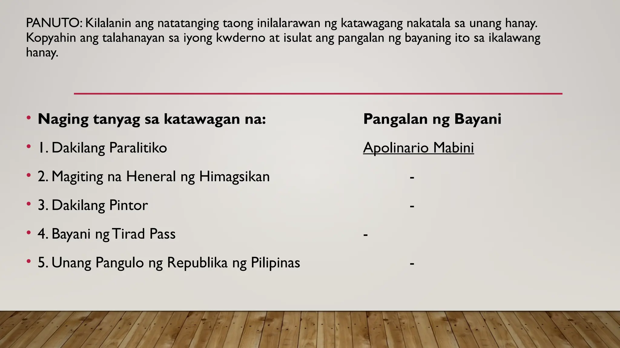 Ang kontribusyon ng mga nakipaglaban para sa kalayaan.pptx