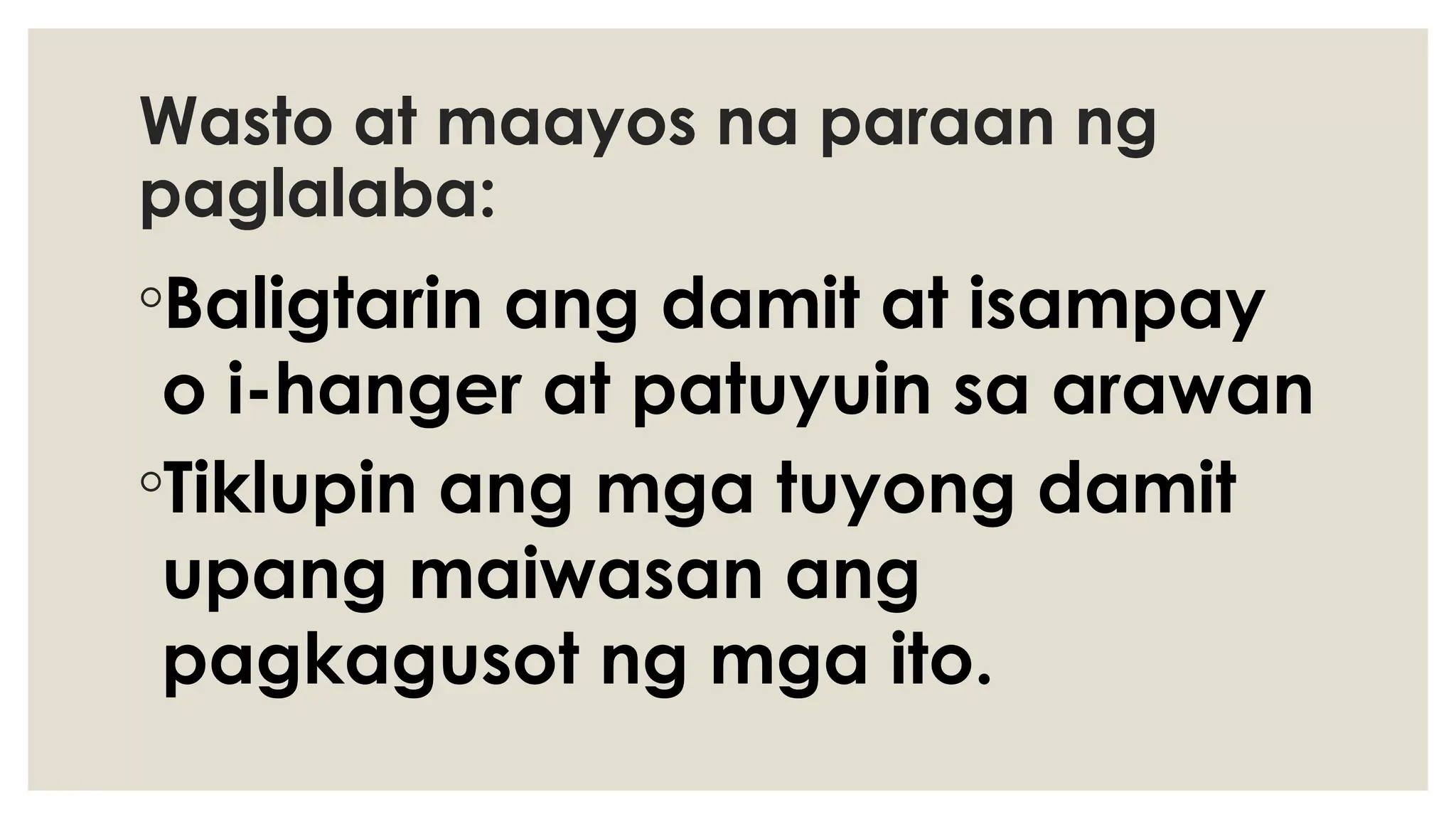 Angkop na pananamit at pangangalaga ng kasuotan.pptx
