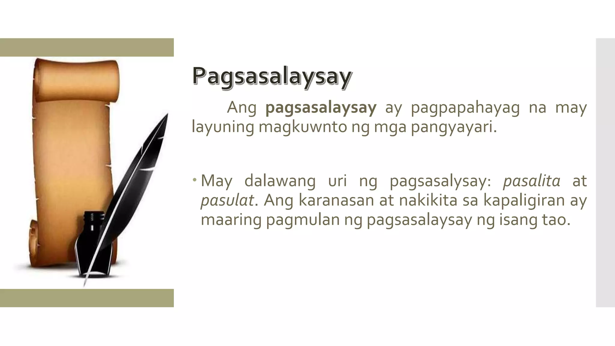 Angkop na pang ugnay sa pagsasalaysay | PPTX Angkop na pang ugnay sa pagsasalaysay | PPTX