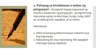 Angkop na pang ugnay sa pagsasalaysay | PPTX