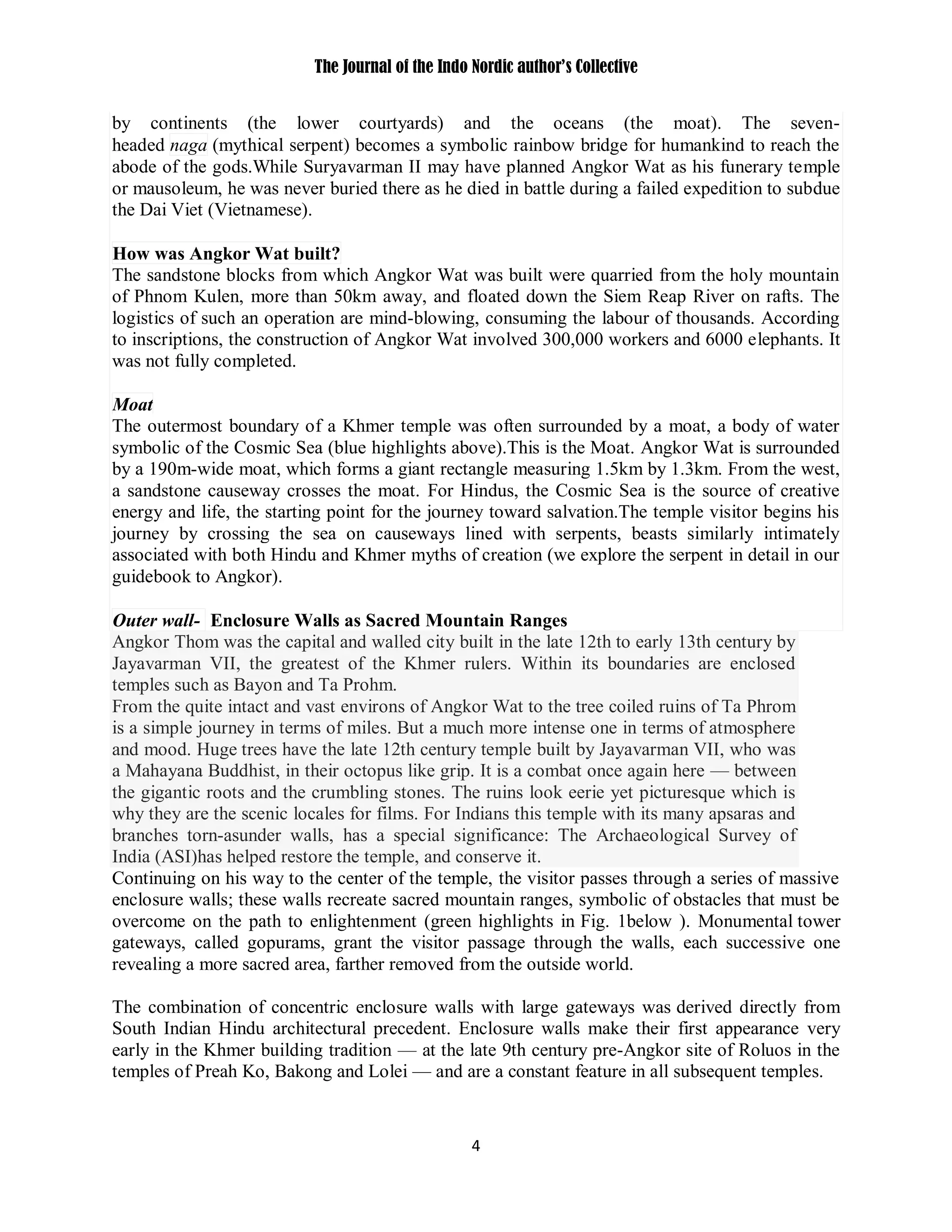 Angkor and india | PDF