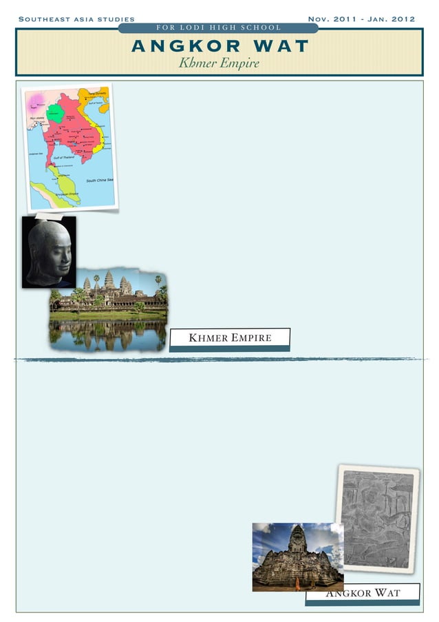 Angkor wat study guide | PDF