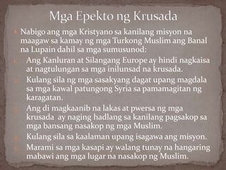 Ang krusada | PPTX