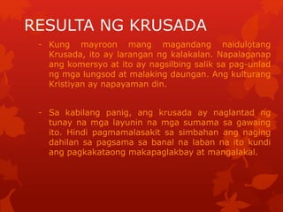 Ang krusada | PPTX