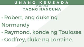 [K-12] AP 7 - Ang Krusada | PPTX