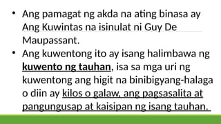 Ang Kuwintas Filipino 10 Lesson Maikling Kuwento.pptx