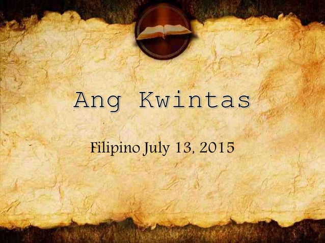 Ang kwintas | PPT
