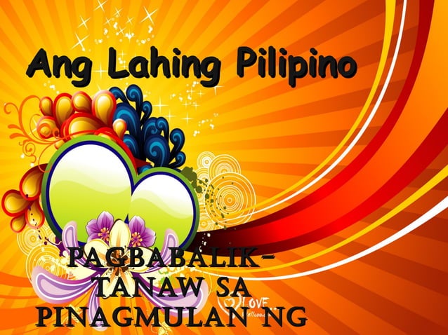 Ang lahing pilipino | PPT