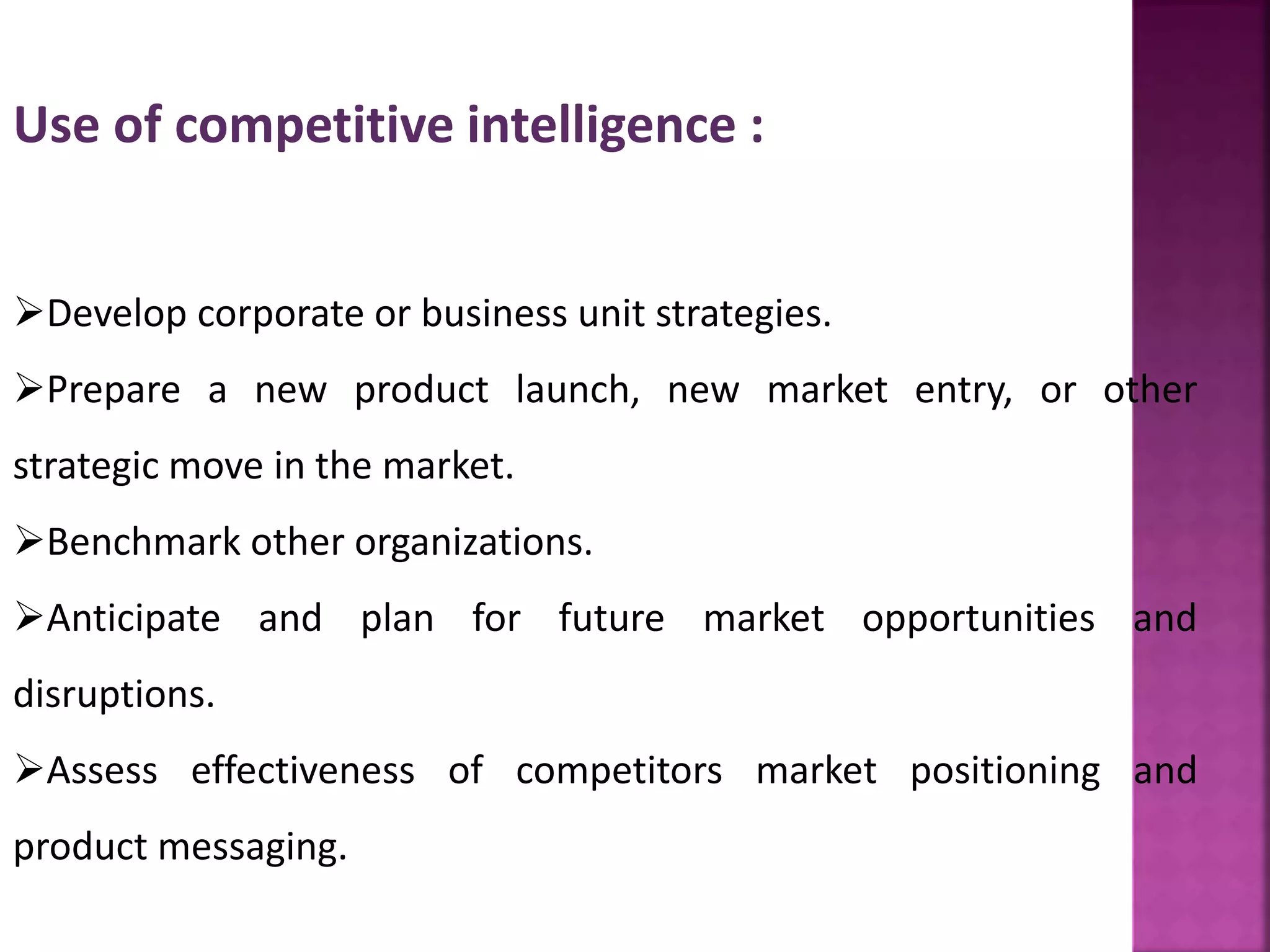Pharmaceutical competitive intelligence | PPTX