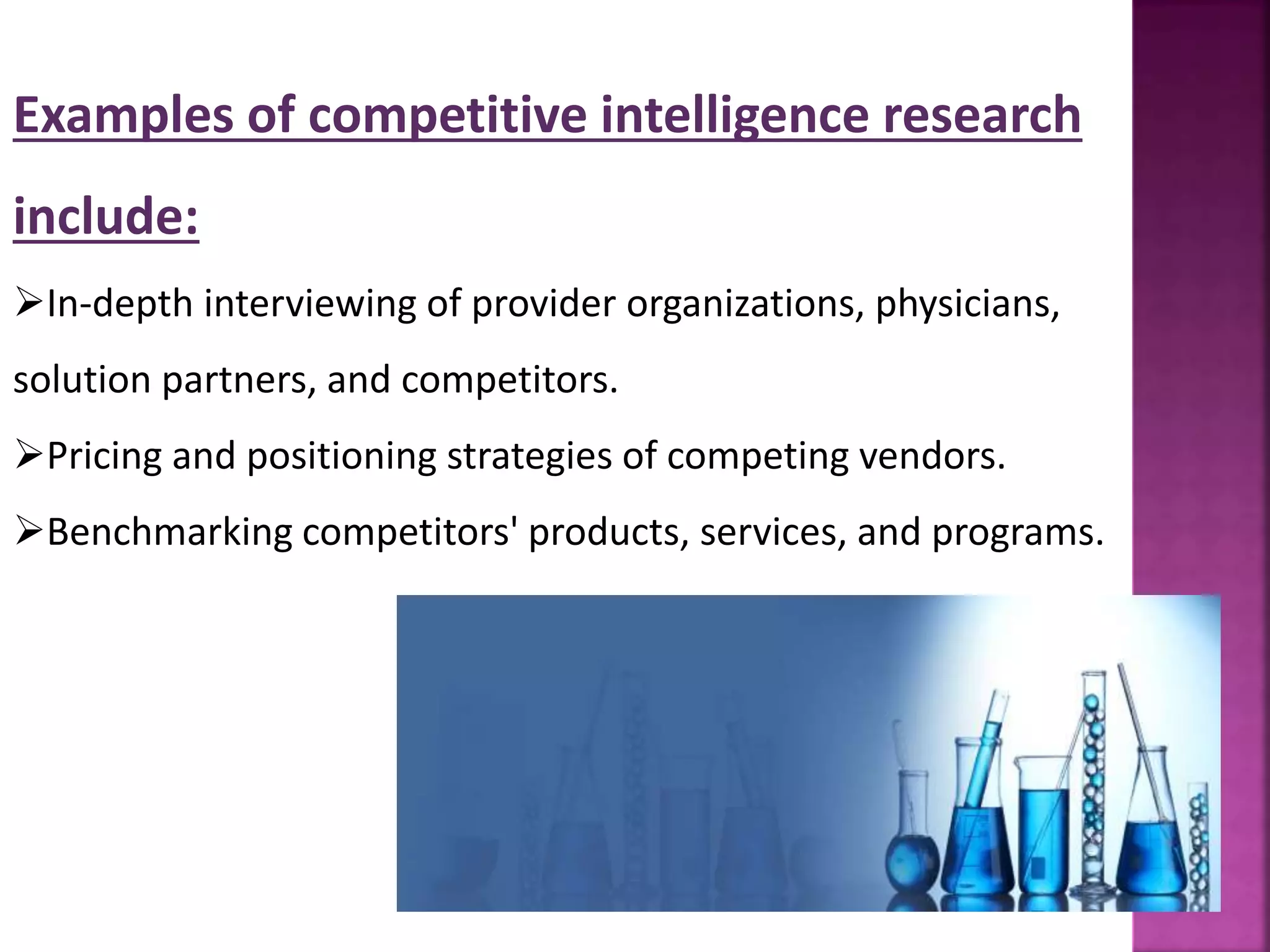 Pharmaceutical competitive intelligence | PPTX