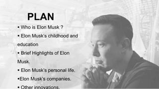 Presentation About Elon Musk | PPTX