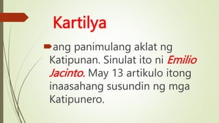 Ang Layunin at Resulta ng Pagkakatatag ng Kilusang.pptx