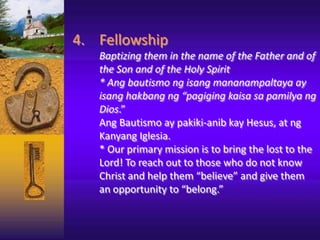 Ang layunin ng iglesia ng panginoon (5 keys to unlock the church ...