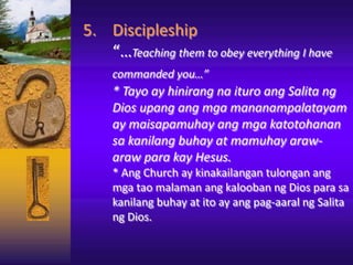 Ang layunin ng iglesia ng panginoon (5 keys to unlock the church ...
