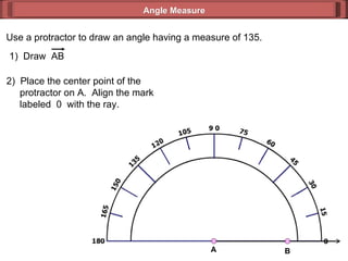 Angle Measure (Geometry 3_2) | PPT
