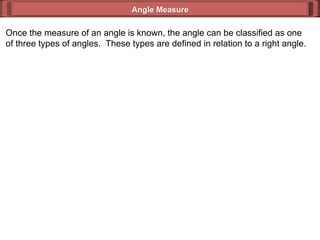 Angle Measure (Geometry 3_2) | PPT