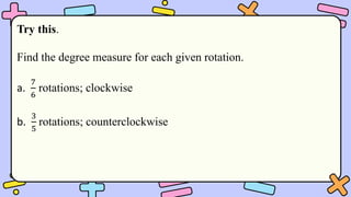 Angle Measures - Definition - Computation | PPT