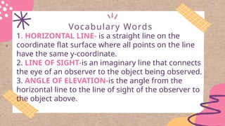 mathematics 9 - ANGLE -OF-ELEVATION.pptx