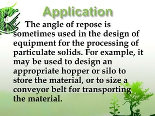 Angle of Repose( Seamanship) | PPTX