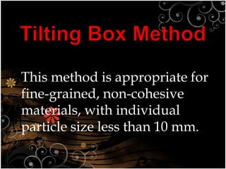 Angle of Repose | PPTX