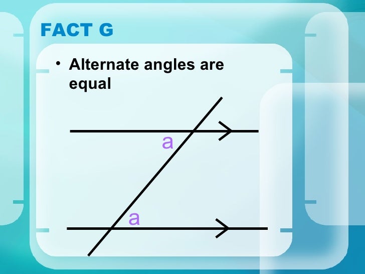 Angle Rules
