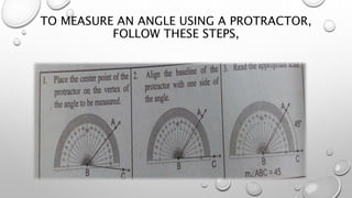 Angle and angle measures | PPTX | 3-D Graphics | Computer Software and ...