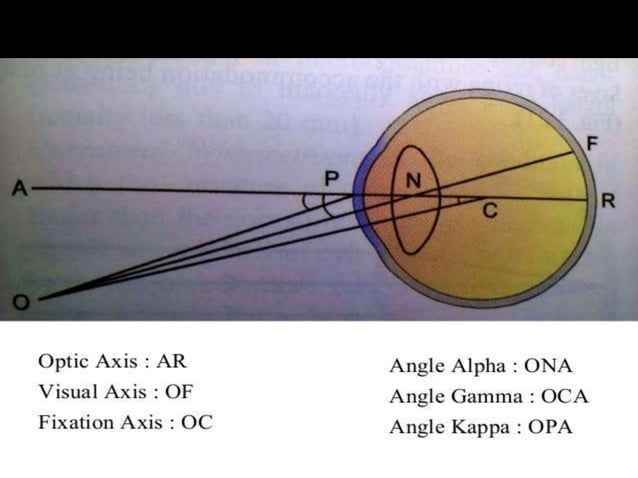 Angle & Axis of Eyeball | PPTX