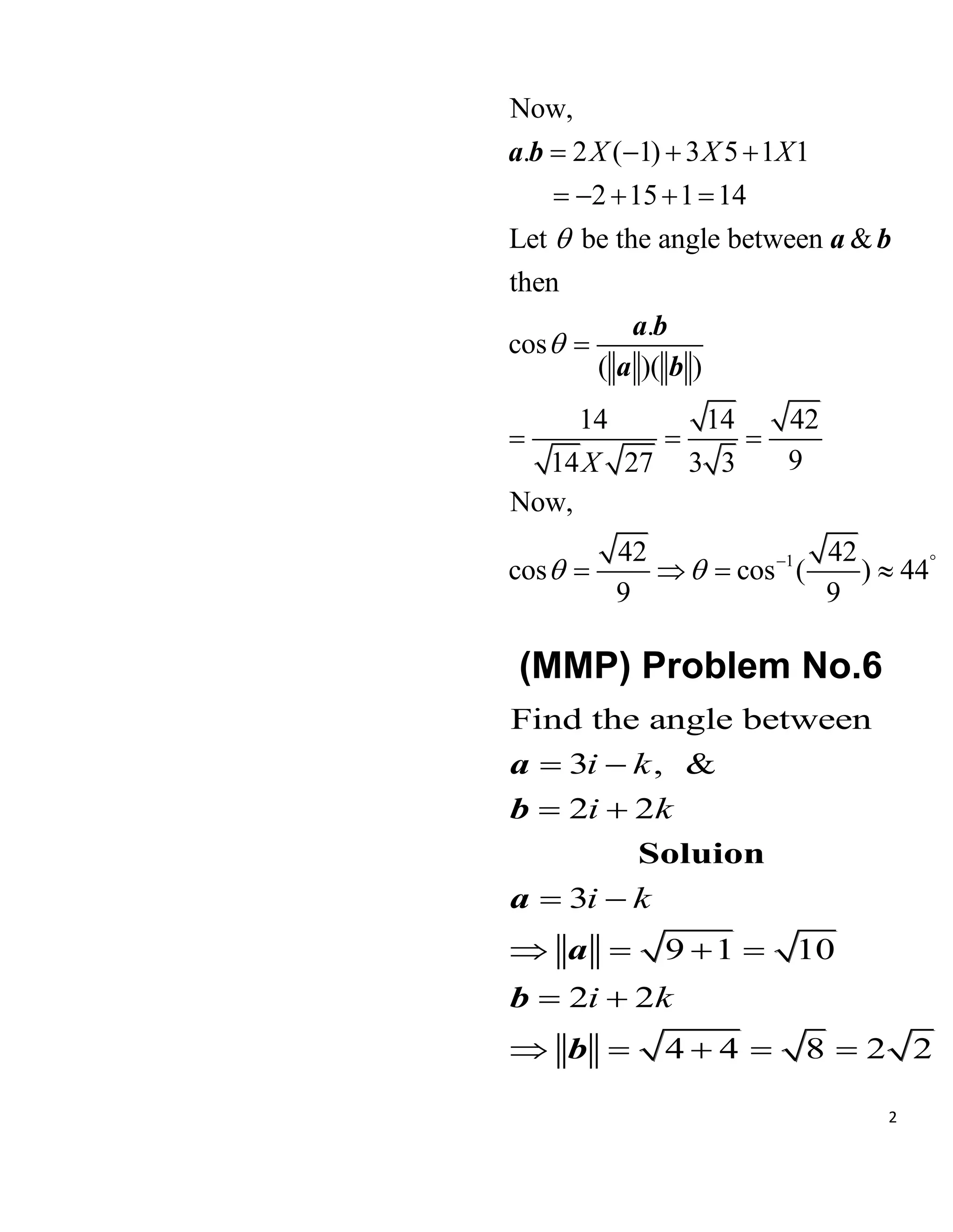 Angle Between Two Vectors.pdf