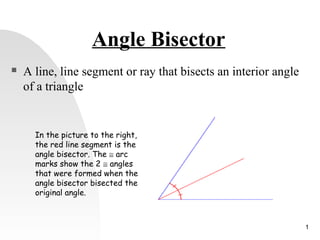 Bisector Of An Angle